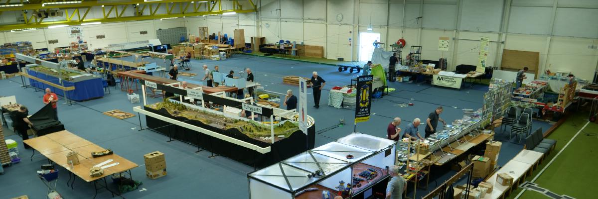 Perth Model Railway Show Setup